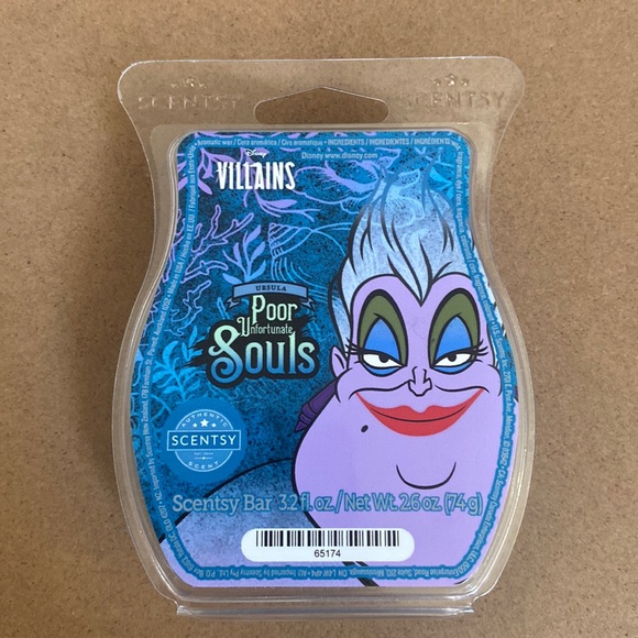 Scentsy | Holiday | Disney Ursula Poor Unfortunate Souls Scentsy Bar | Poshmark
